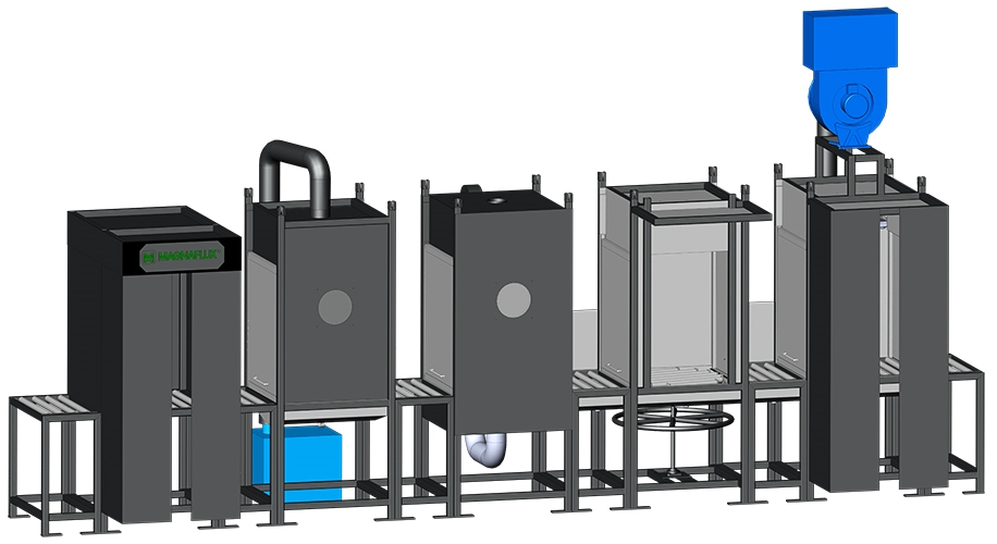 Custom Liquid Penetrant Testing Equipment | Magnaflux